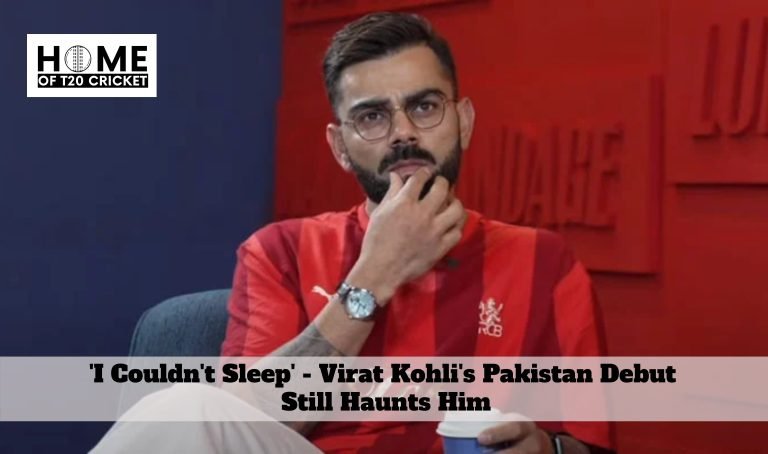 'I Couldn't Sleep' - Virat Kohli's Pakistan Debut Still Haunts Him ...